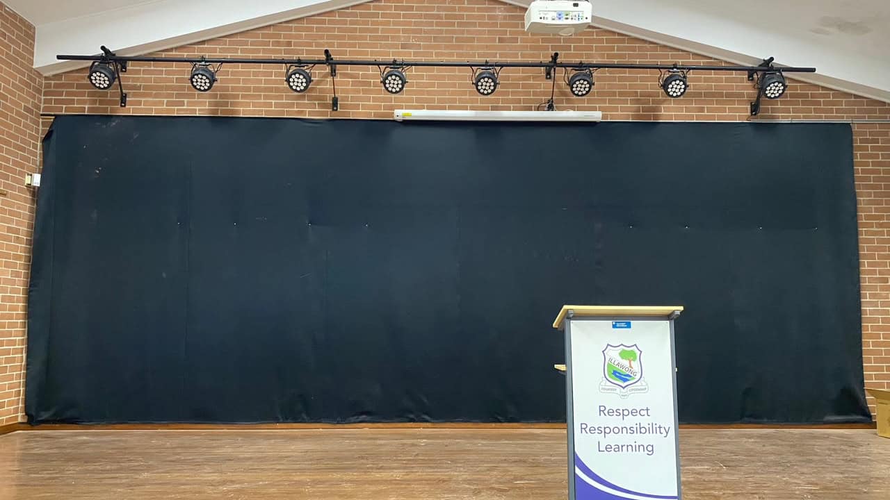 Stage Lighting Bar Installation at Illawong Public School: Transforming ...
